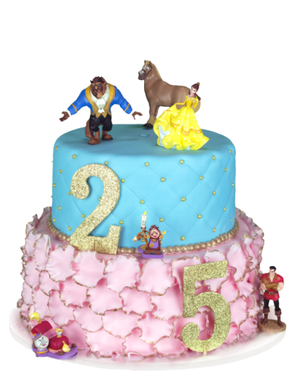 Kids Cake Beauty And The Beast– Manan Bakery ~ Las Vegas